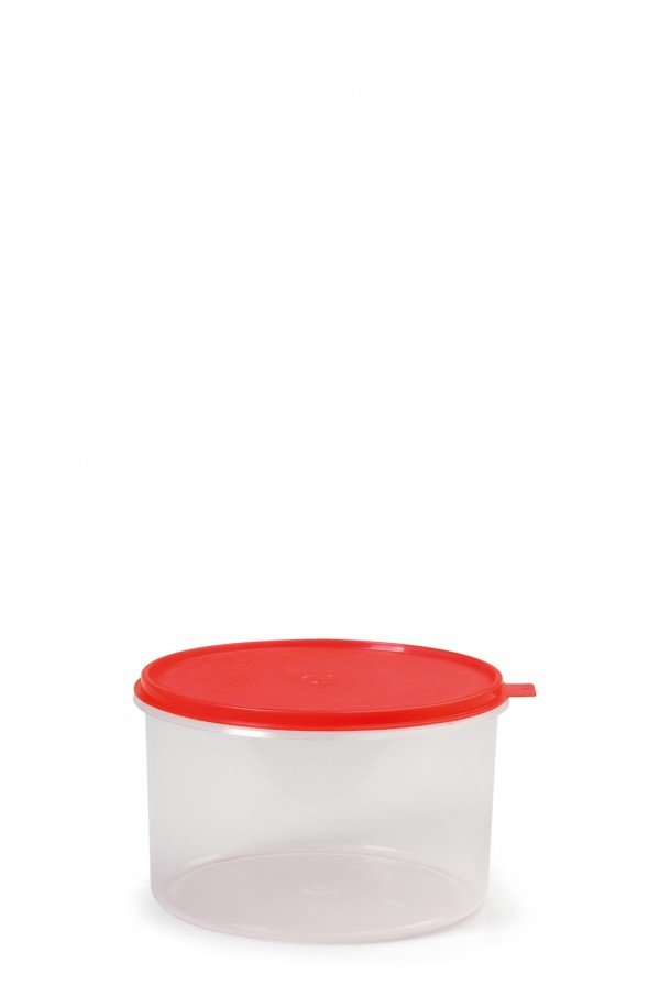Round translucent box with lid Ref. 868